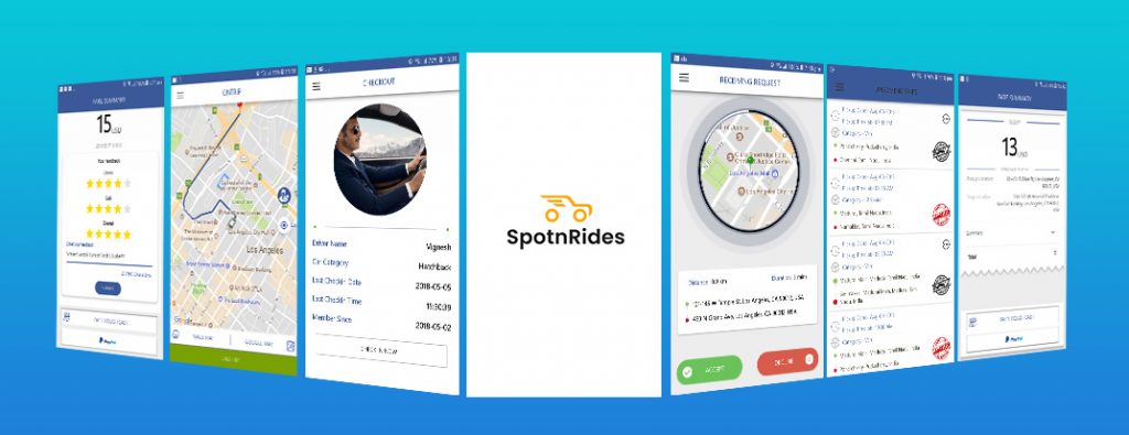 What makes SpotnRides a Robust Uber-like app Solutions? - SpotnRides - AI Powered Taxi Booking App