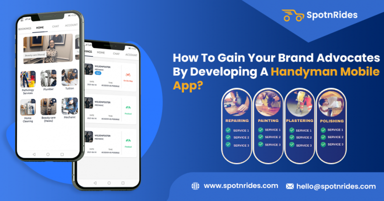 How To Gain Your Brand Advocates By Developing A Handyman Mobile App ...